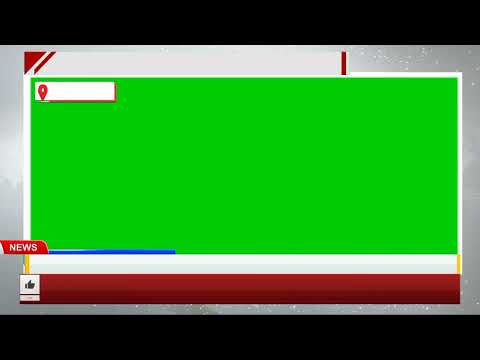 News Frame Green Screen Video News Template - Chroma Key Effects(1080P ...
