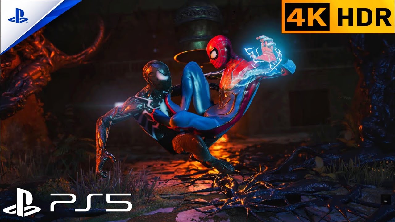 [4K HDR] PS5 Spider-Man PS5 Peter vs Miles! - YouTube
