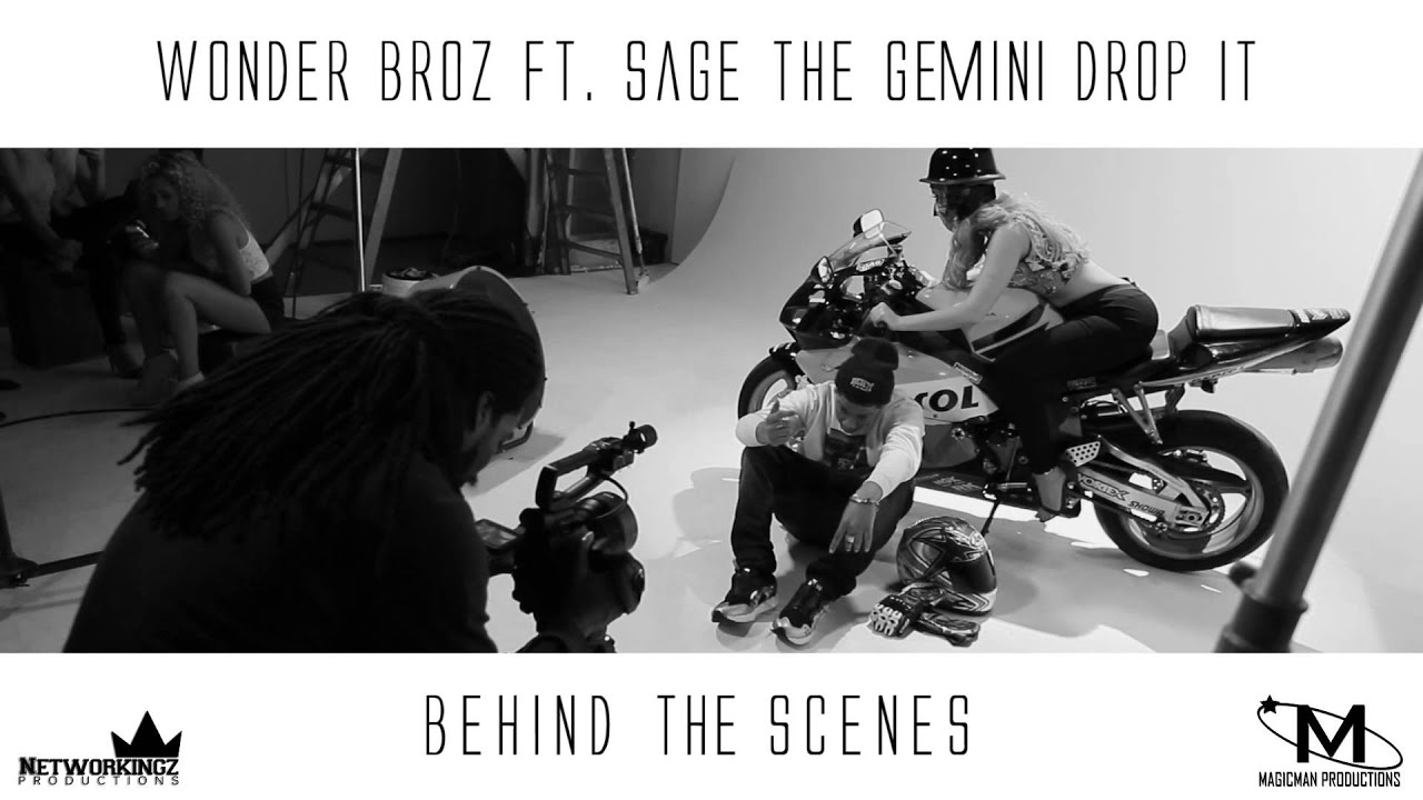 Wonder Broz Drop It Music Video Behind the Scenes - YouTube