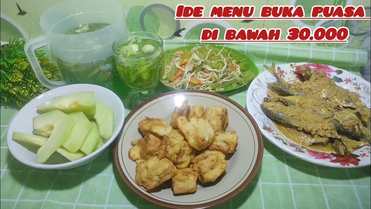 IDE MENU BUKA PUASA DAN SAHUR #menutakjilbukapuasa #menuseharihari # ...