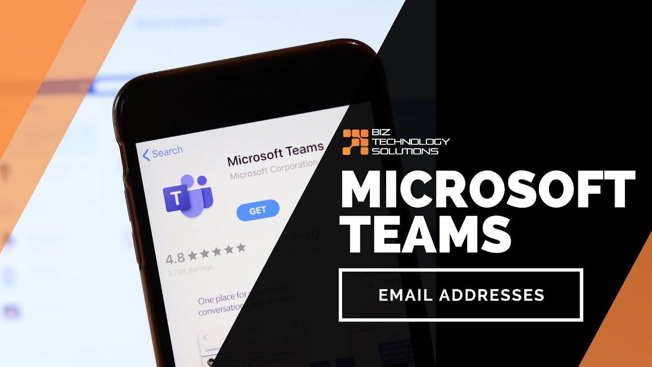 Microsoft Teams Email Addresses - YouTube