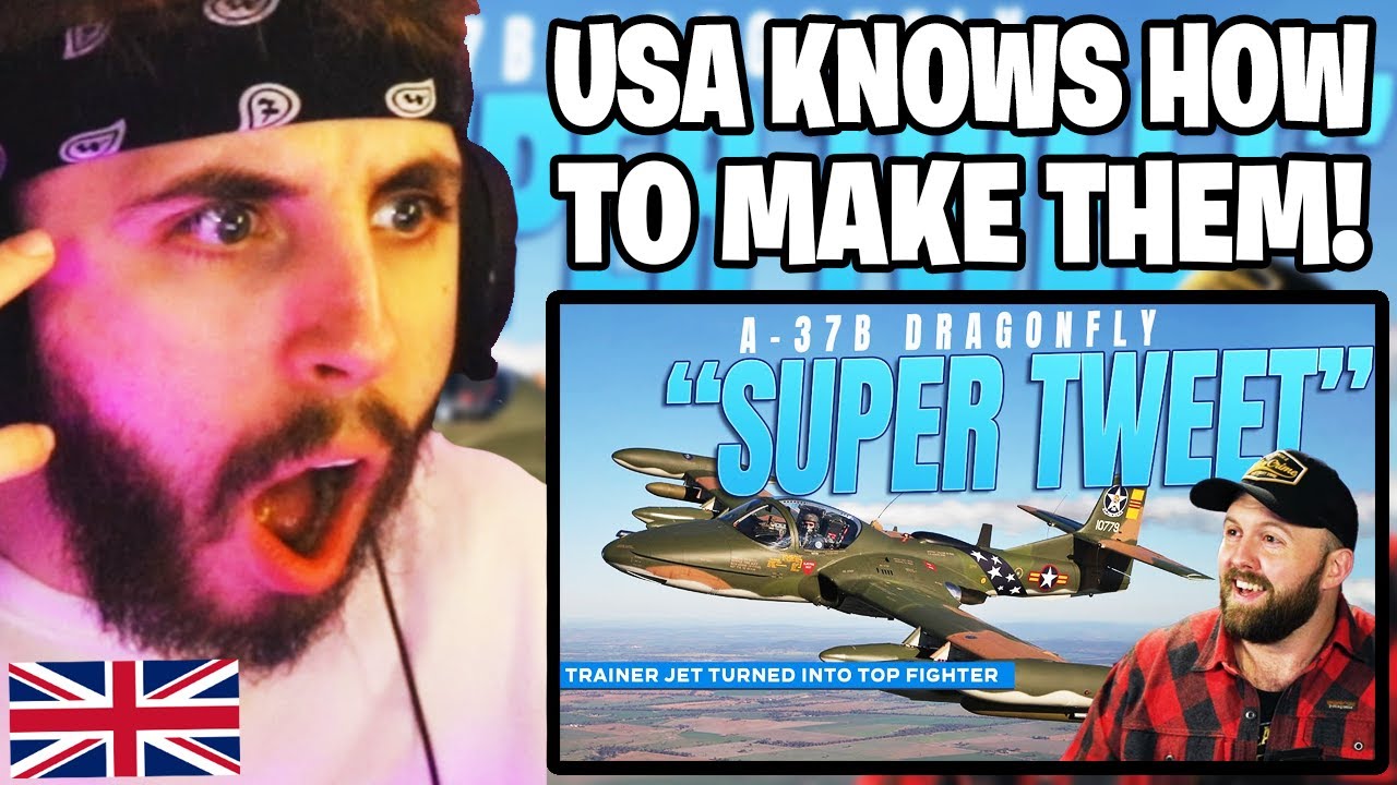 Brit Reacts to The Greatest Attack Jet You've Never Heard Of - A-37 ...