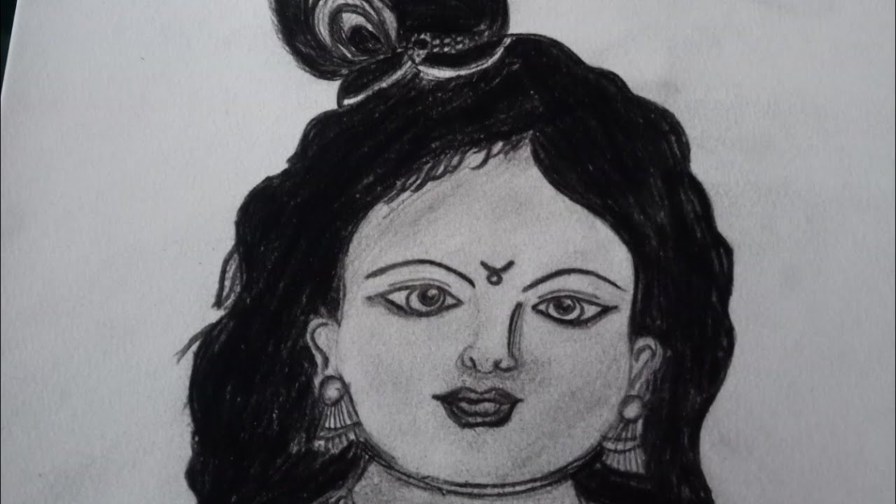 how to draw gopal step by step_easy drawing#drawingsketch #gopal#god 🙏🙏 ...