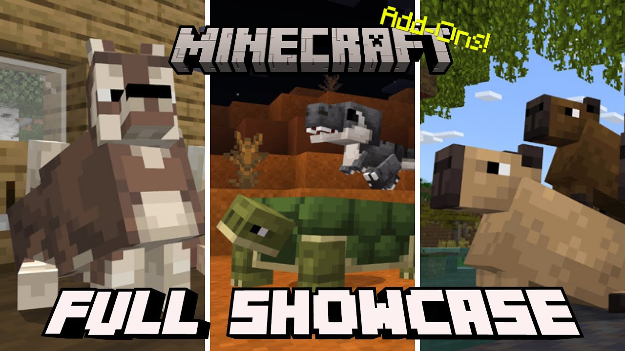 Spark Pets Lite Add-On Full Showcase | Minecraft Bedrock Marketplace ...