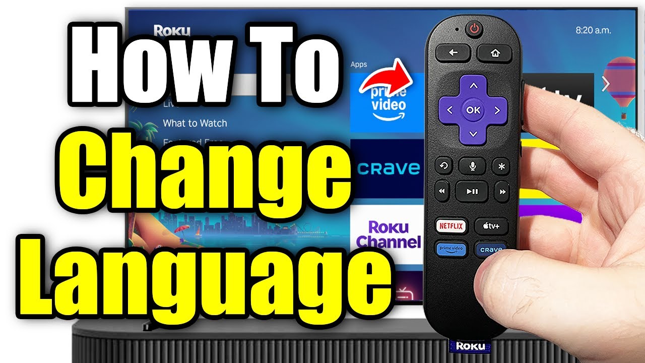 How To Change Language on Roku TV (Easy Guide!) - YouTube