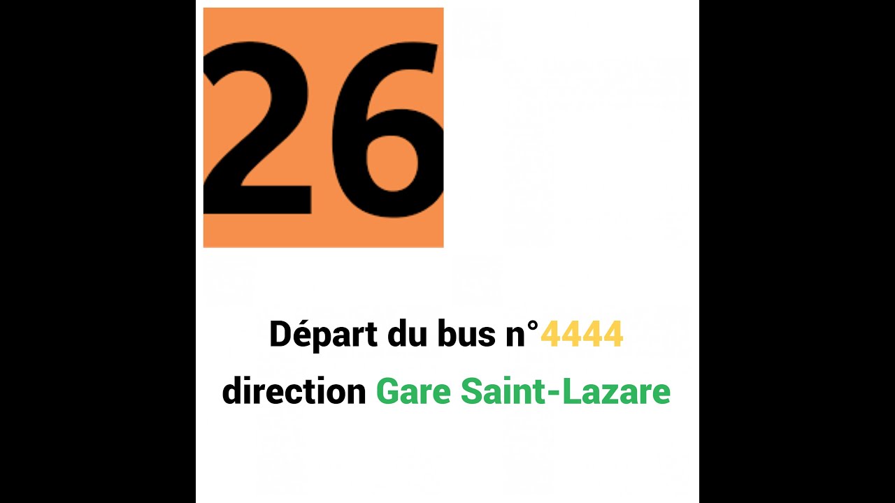 [Paris] {Heuliez GX 427} - Ligne 26 : Départ du bus n°4444 direction ...