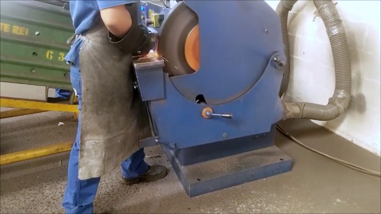 Grinder machines working in production line | Rebel - YouTube