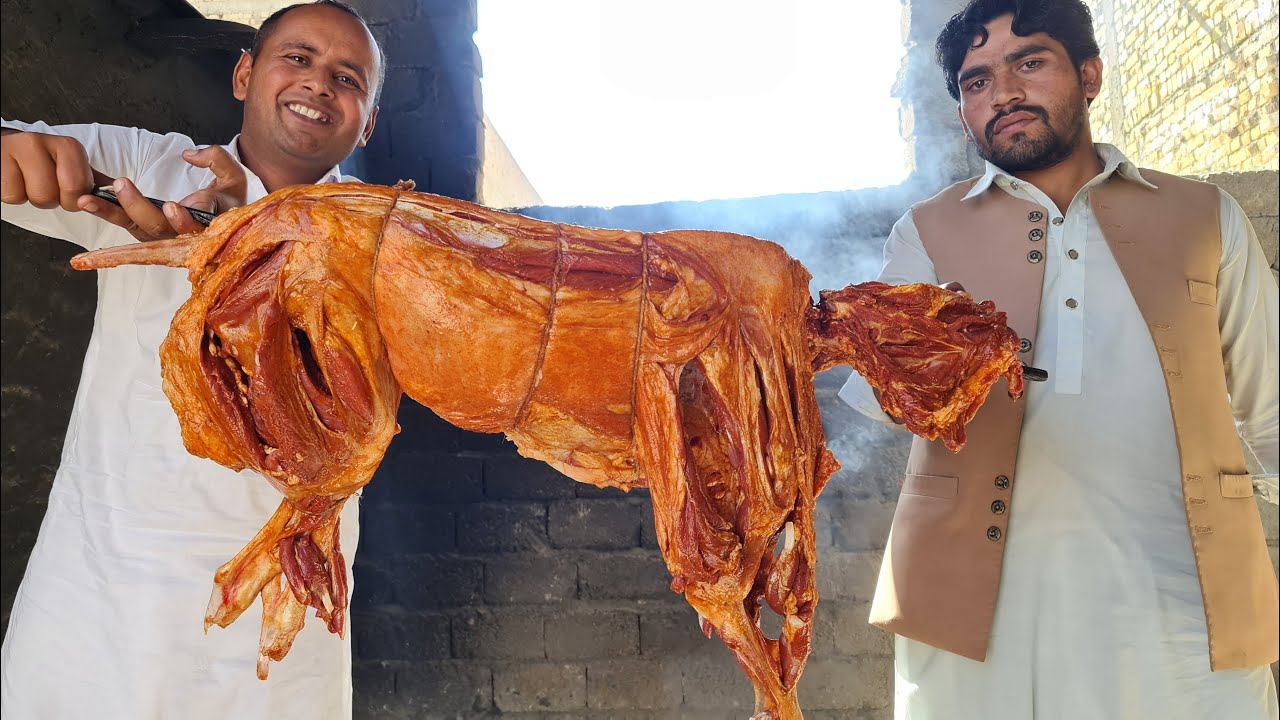 EXTREME Stuffed Lamb | Street Food in Quetta Balochistan | Khadi kabab ...