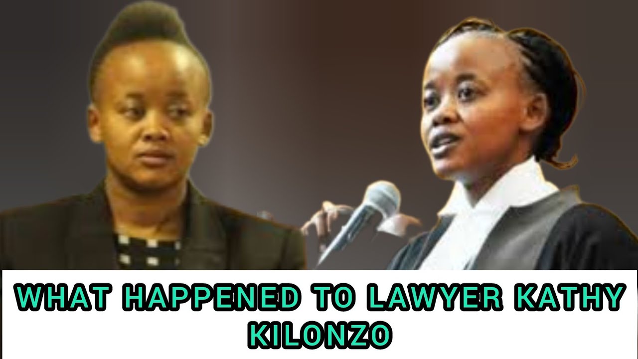WHAT HAPPENED TO LAWYER KATHI KILONZO , DAUGHTER TO LATE MUTULA KILONZO! - YouTube