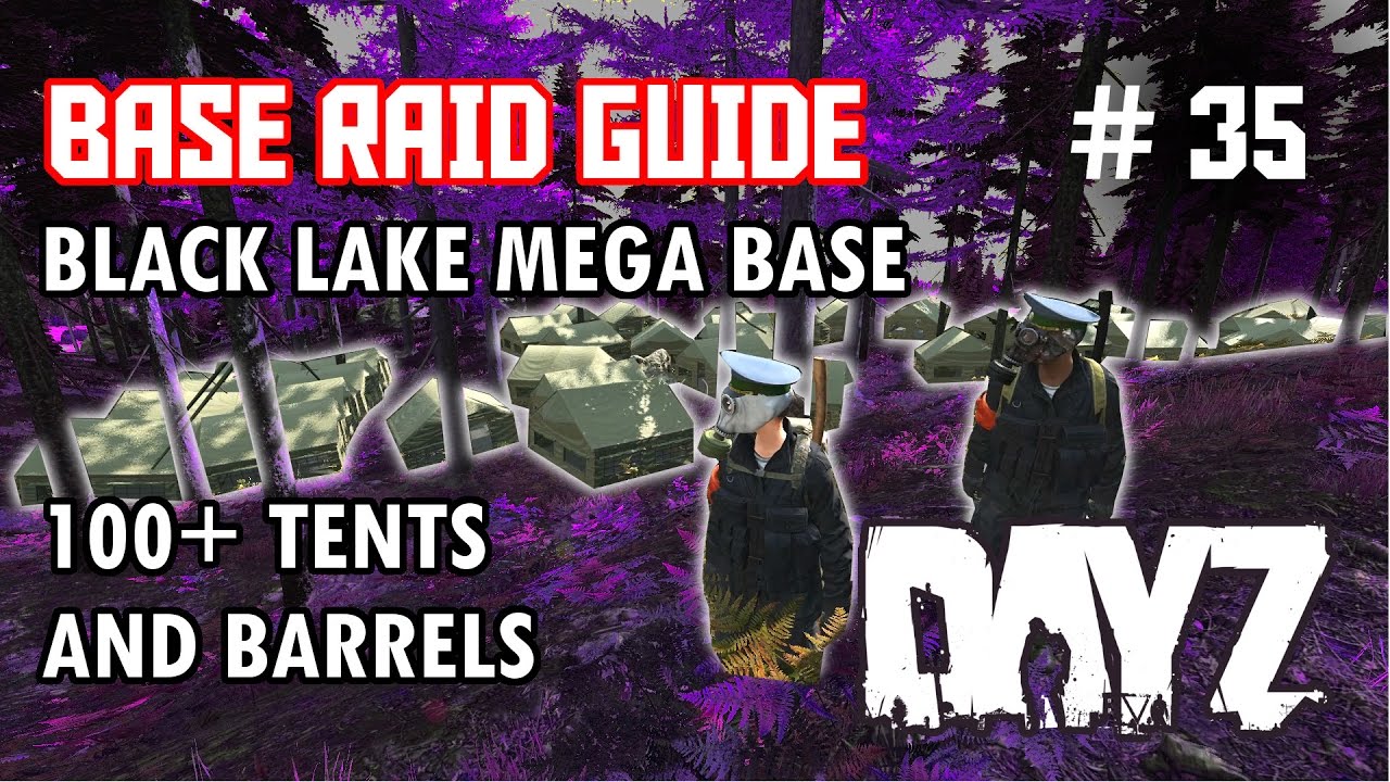 Black Lake Mega Base - Biggest Base in DayZ SA - Base Raid Guide #35 ...