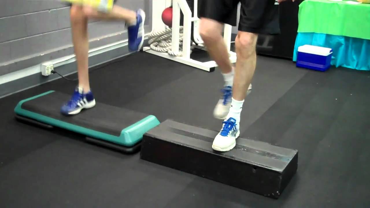 1 Legged hop onto platform - YouTube