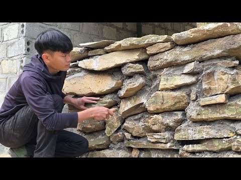 The young man worked hard to repair the house, resulting in an unexpected transformation. trieu hien