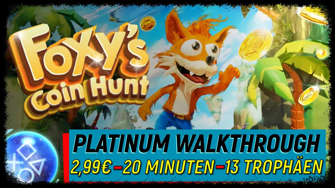 FOXY'S COIN HUNT | Im Super Mario Style zur Platin | Trophäen ...