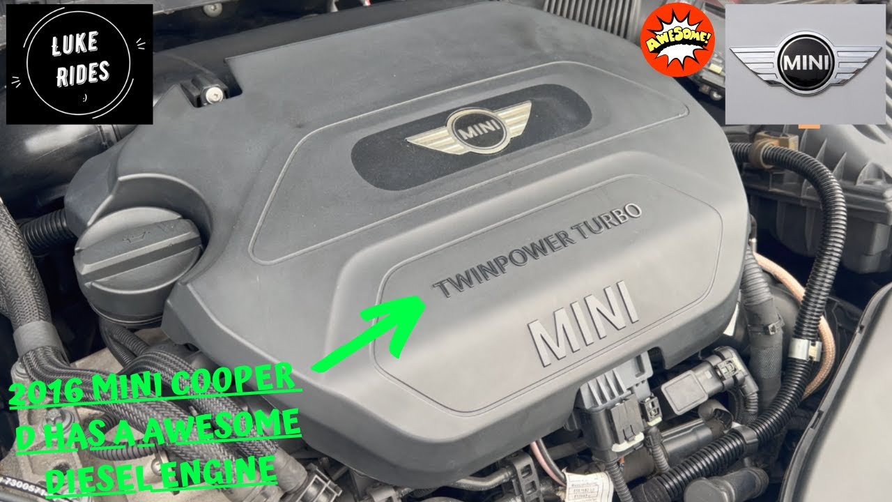 2016 mini Cooper D / Engine / Review - YouTube