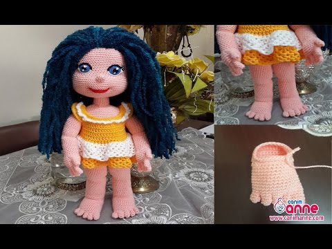 Amigurumi Ahu Bebek Ayak Parmakları Örülüşü , Canım Anne @Canım Anne