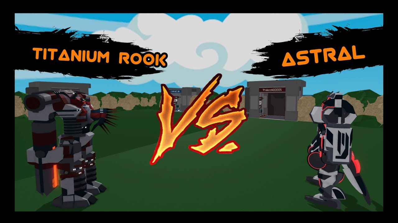Roblox BnD - TITANIUM ROOK VS ASTRAL - YouTube