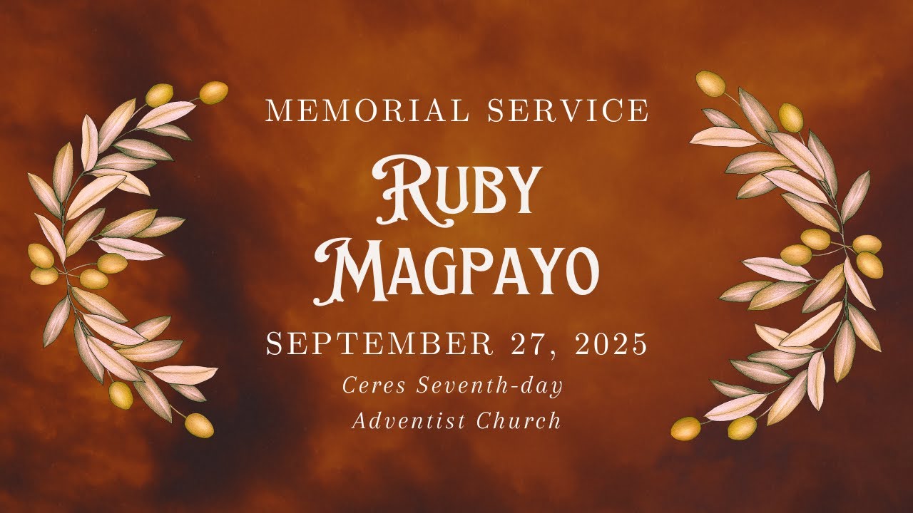 Ruby Magpayo - Memorial Service - YouTube