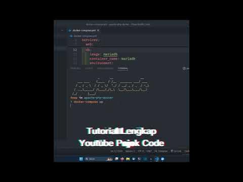 PHP DEV ENVIRONMENT DENGAN DOCKER - YouTube