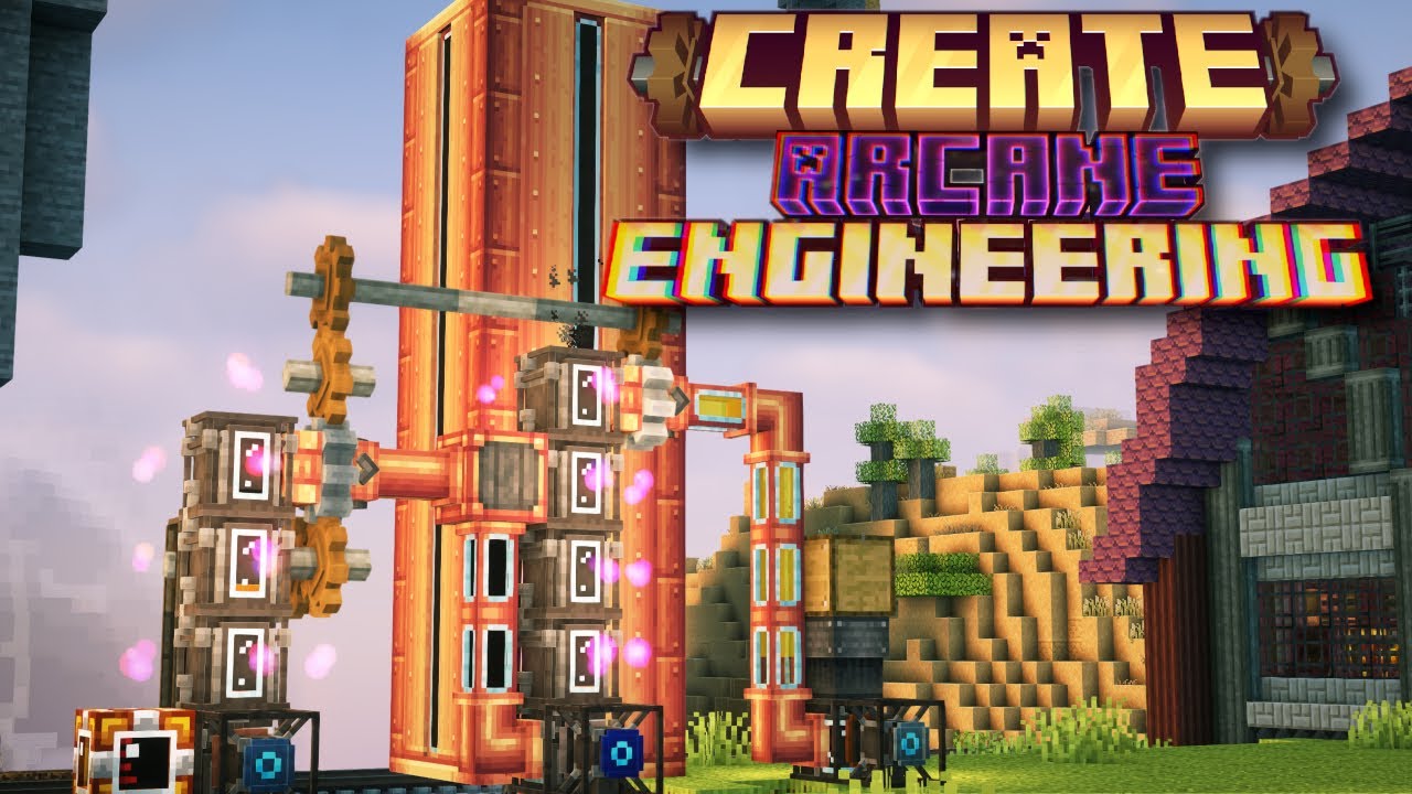 Refinery Madness! Crafting Plastic in Create Arcane Engineering Ep 40 ...
