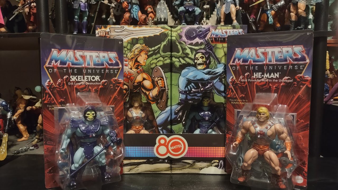 Unboxing & Review of MOTU Vintage Mattel 80 Anniversary Target ...