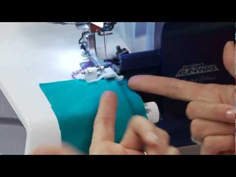 So nähen Sie einen Blindsaum mit Ihrer Overlockmaschine | Craftsy Sewing mit Angela Wolf