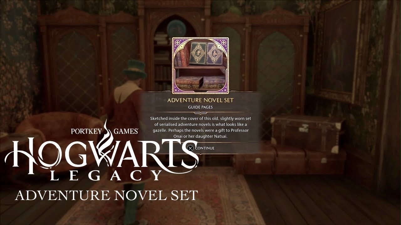 Hogwarts Legacy - Adventure Novel Set (FIXED) - Field Guide Pages - YouTube