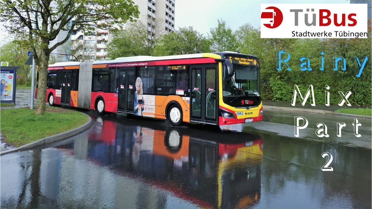 Here come the MAN 19C Lion's City EfficientHybrid! | TüBus Rainy Mix ...