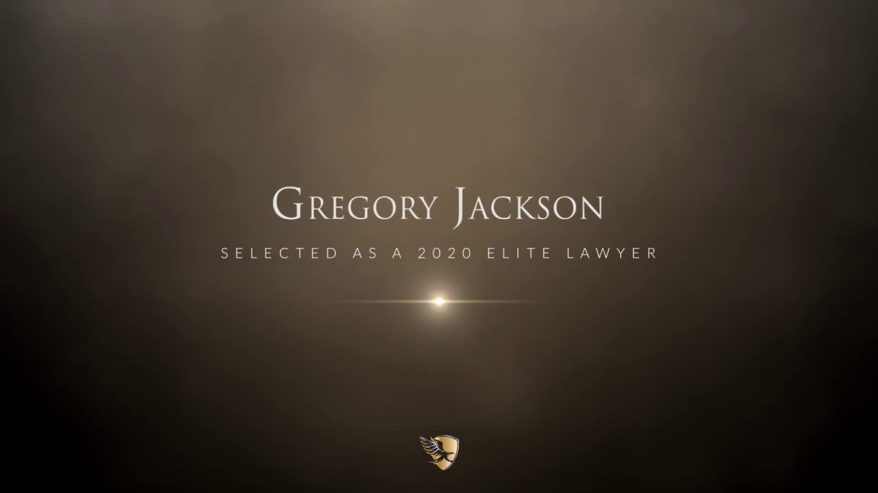 Gregory Jackson 2020 Elite Lawyer Video - YouTube