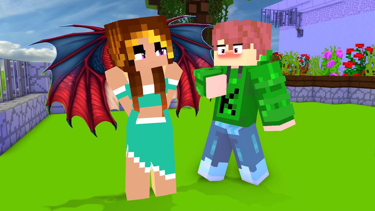 MEET LOVE DRAGON KIM & NOI COUPLE | GOOMY GOOMY DANCE -MINECRAFT ...