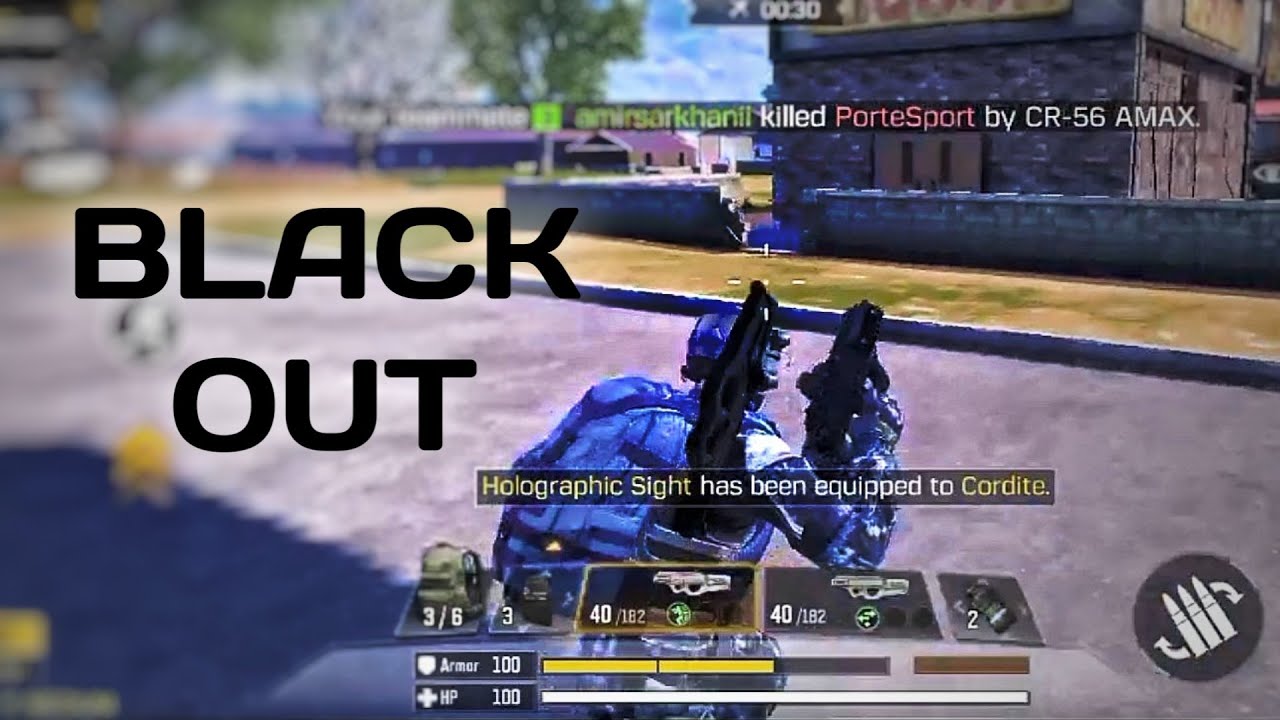 CODM android gameplay HD | New map Blackout 8 kills win - YouTube