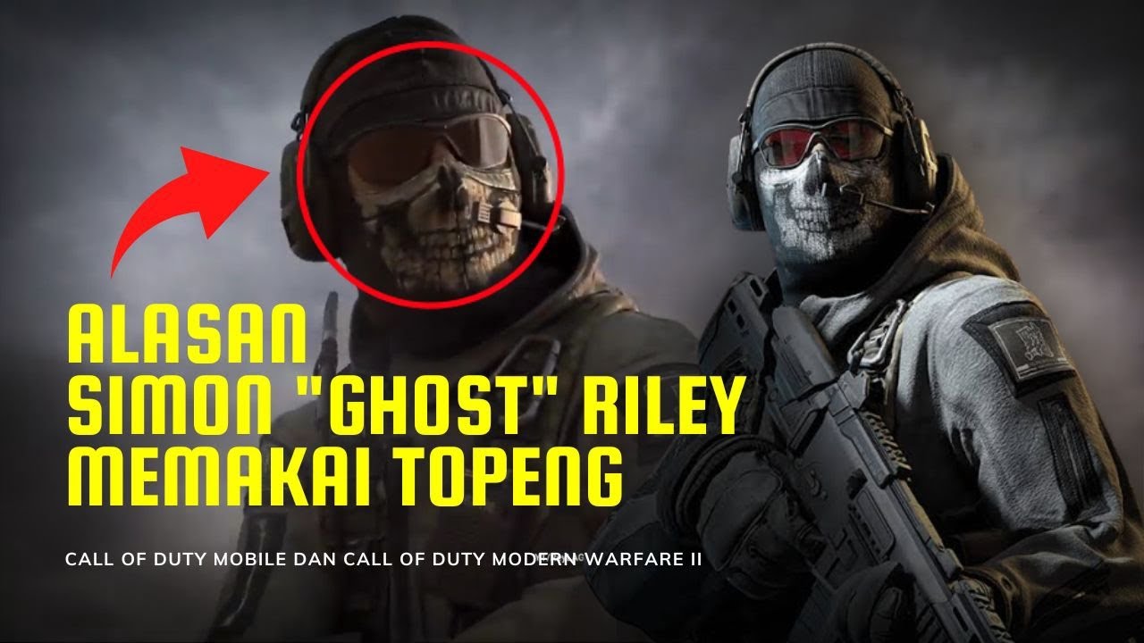 ASAL USUL TOPENG TENGKORAK SIMON "GHOST" RILEY - CALL OF DUTY MODERN ...