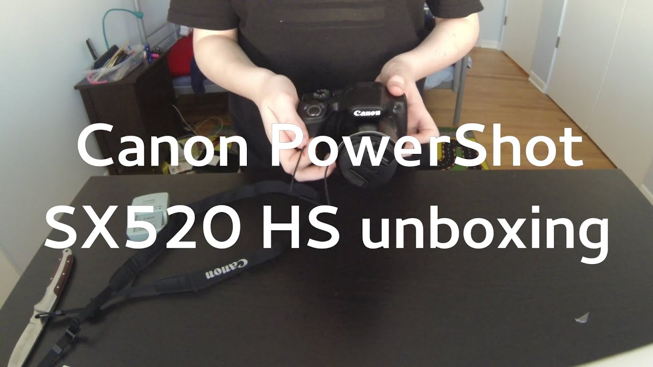 Canon Powershot SX520 HS unboxing - YouTube
