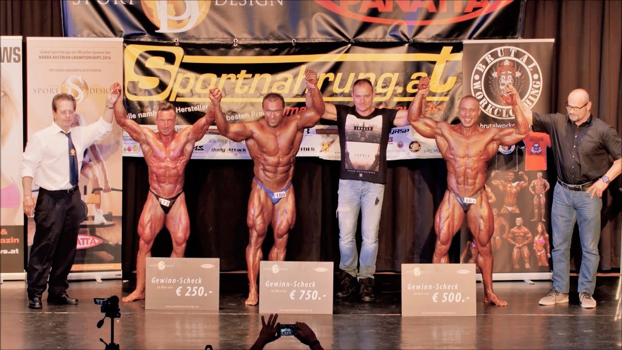 NABBA Austrian Championship 2016 - ProAm - YouTube