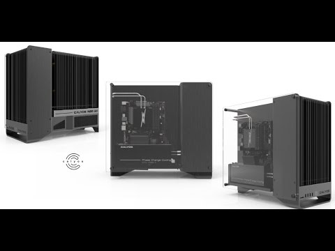 Calyos NSG SO Fanless Chassis for high-performance PC - YouTube
