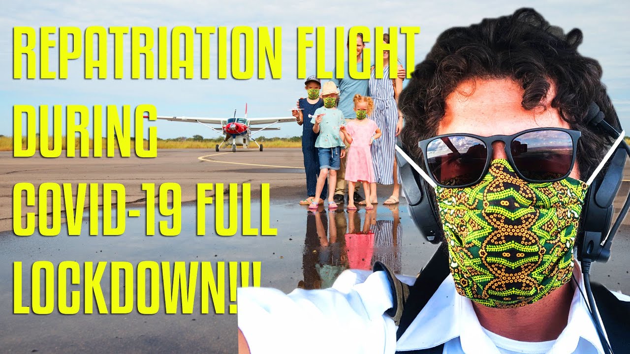 MAF - Flying in Africa during COVID-19 lockdown - YouTube