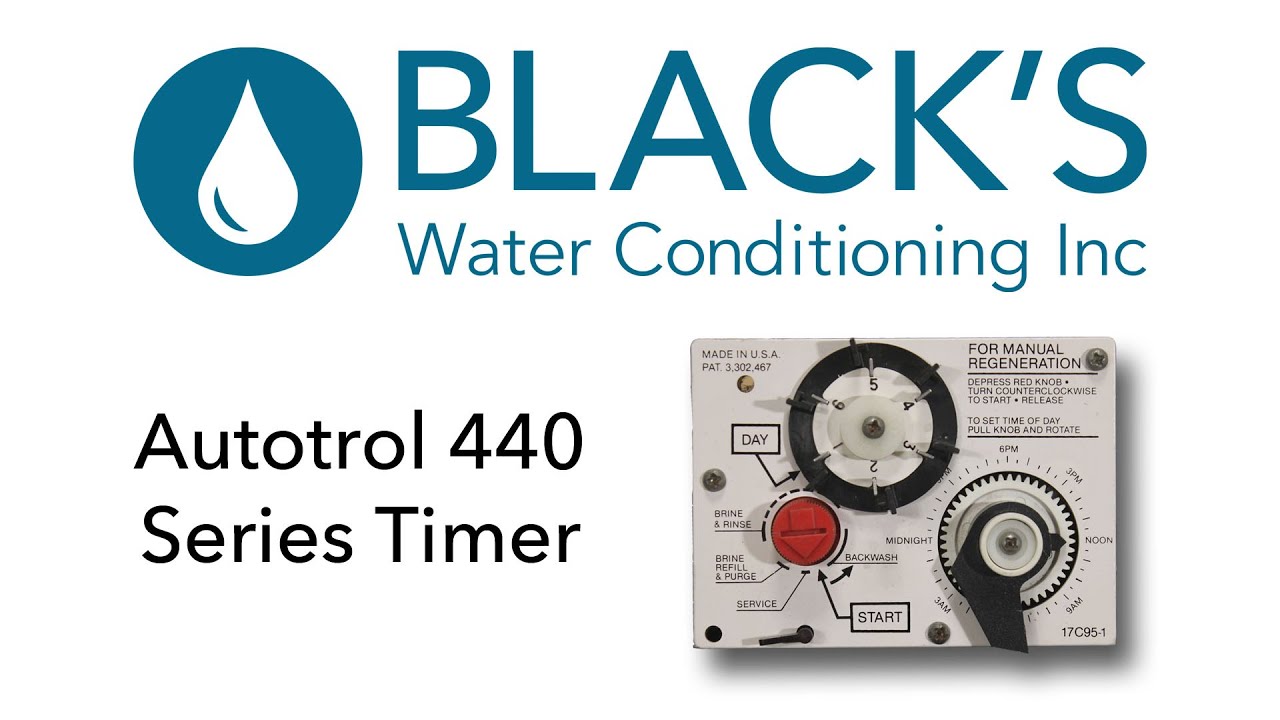 Autotrol 440 Timer - YouTube