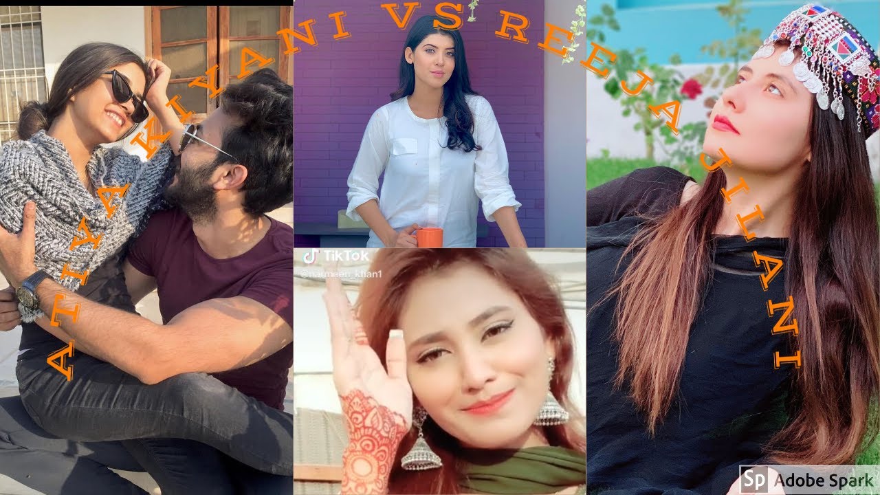 najiba faiz tik tok || reeja jeelani new tik tok || atiya kayani tiktok ...