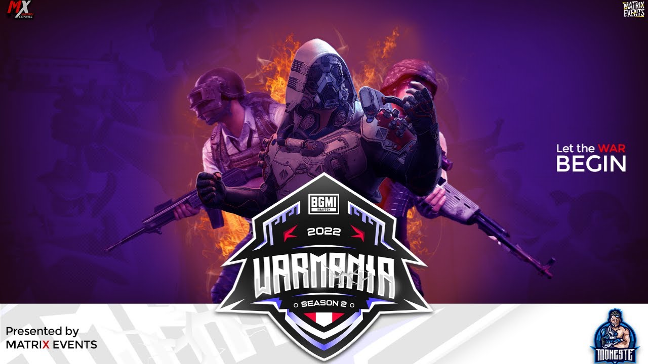 🔴MATRIX ESPORTS PRESENTS WARMANIA | WEEK-4 | DAY-5 | MONESTE | MOBILE ...