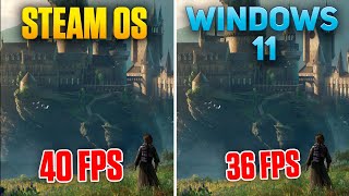 Steamos Vs Windows 11 Hogwarts Legacy Cryoutilities Performance ...