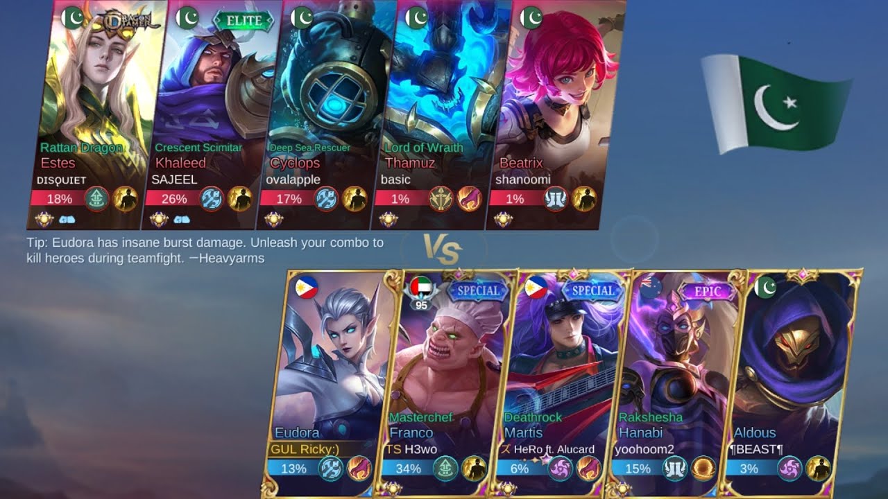 Mobile Legends Bang Bang: Pro gameplay - YouTube
