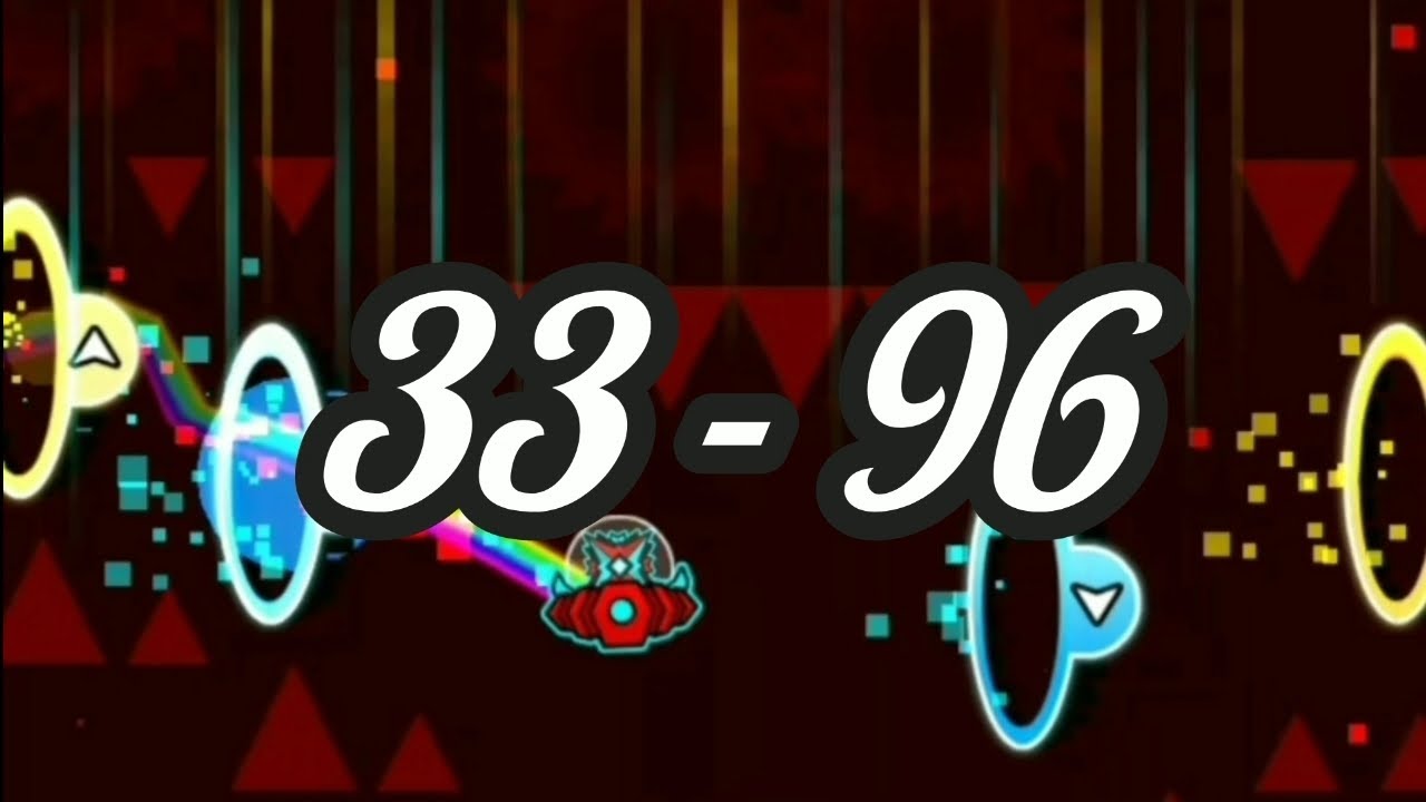 Crazy 33 - 96 (Hard Demon) | Ldm Versión | Geometry Dash - YouTube