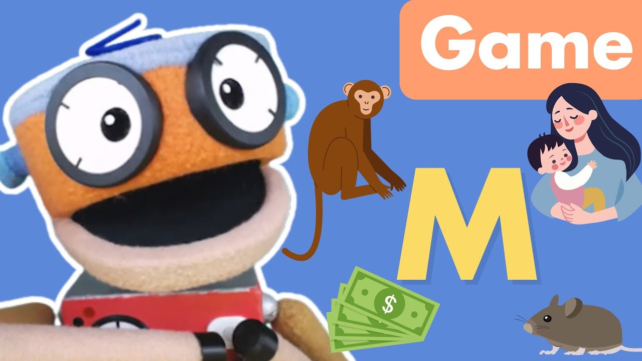 Alphabet Game- The Letter M - YouTube