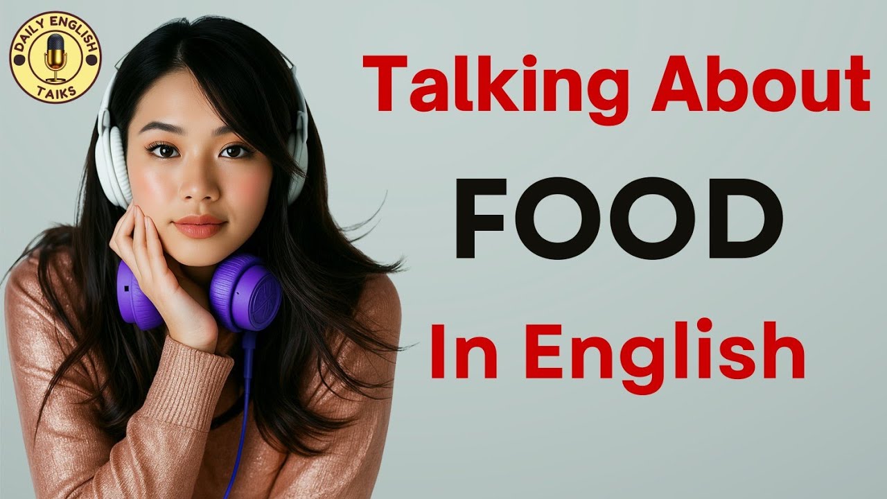 Talk About Food in English | Daily English Conversation Practice for ...