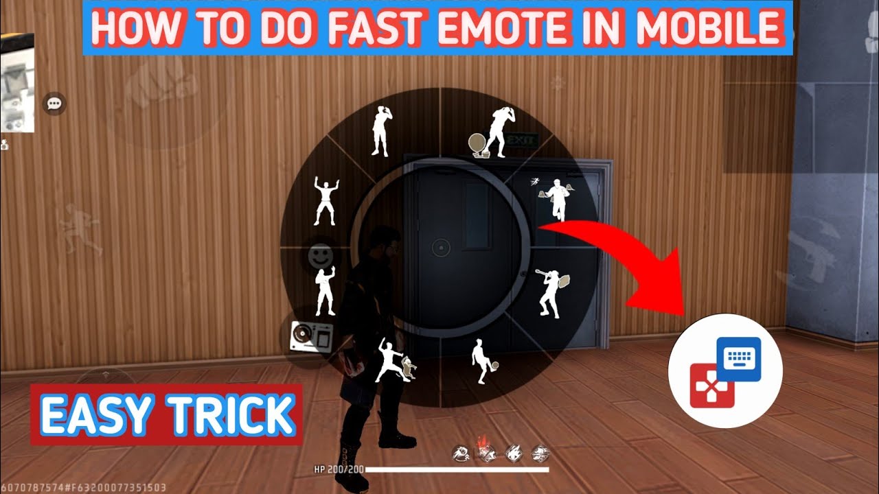 free fire me fast emote kaise kare | how to do fast emote in mobile ...