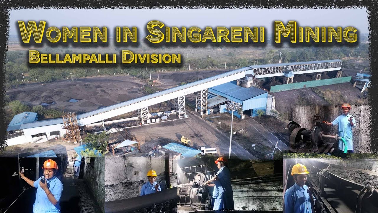 (Singareni Collieries Company Limited) 👩‍🏭 Women in Singareni Mining ...
