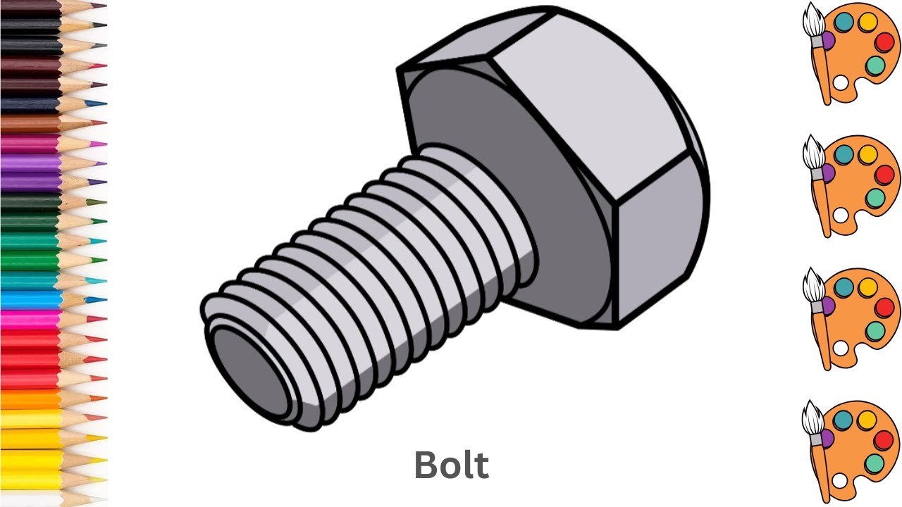 Bolt - Sketch Art and Paint | Step by step tutorial | Pencil to Palette ...