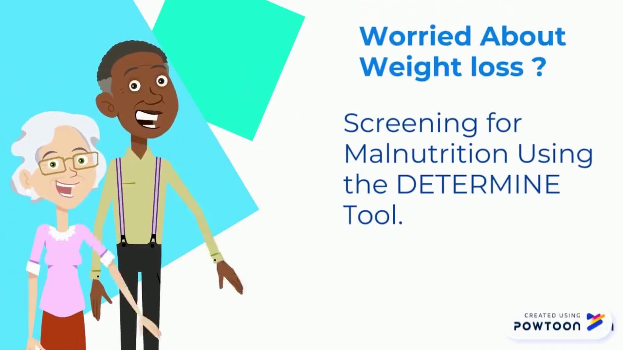 How to self monitor for malnutrition using the DETERMINE Tool - YouTube