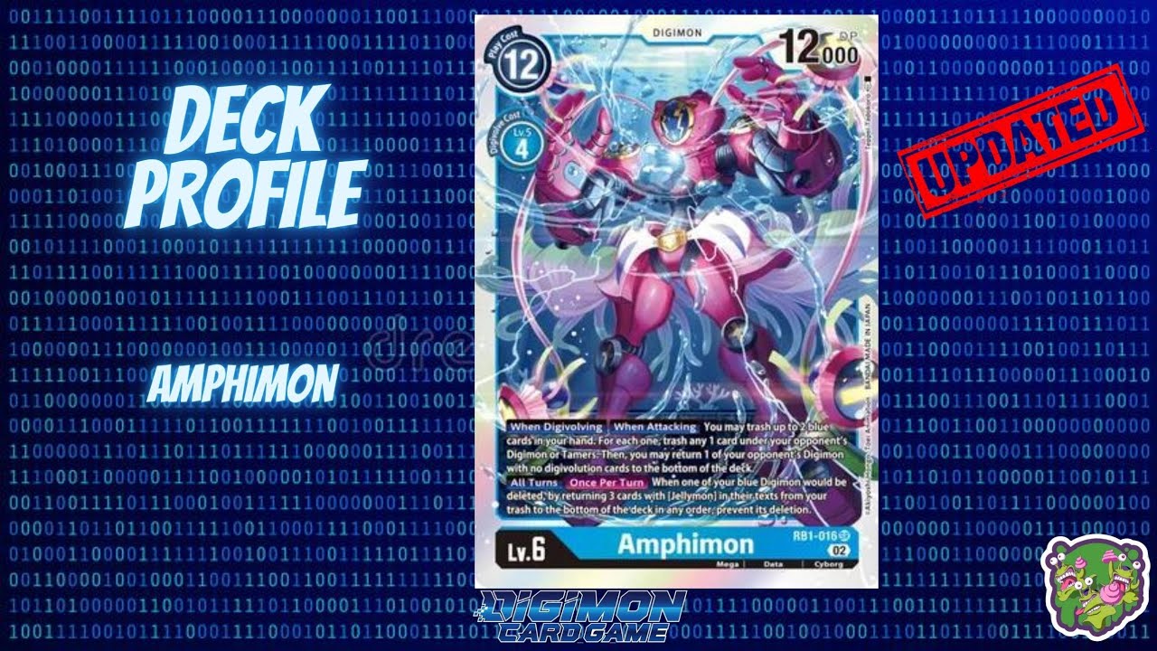 Deck profile Amphimon | BT15 - YouTube