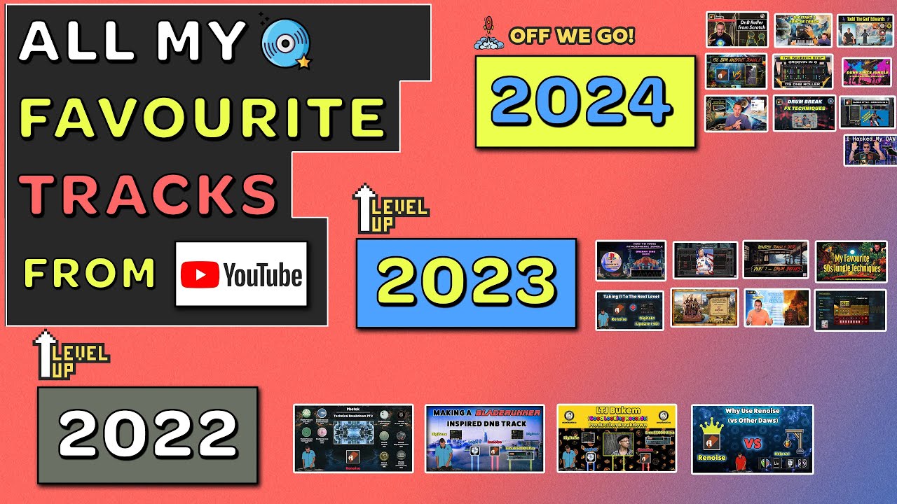 All My Favourite Tracks From 3 Years of Music Production on YouTube ...