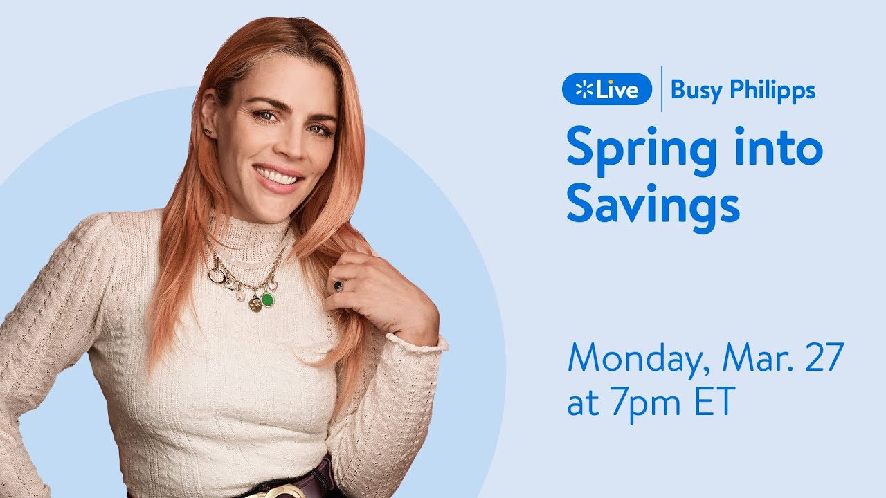 Walmart Live x Spring into Savings - YouTube